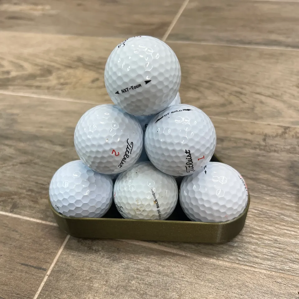 Golf Ball Display Pyramids by Changerang | Download free STL model ...