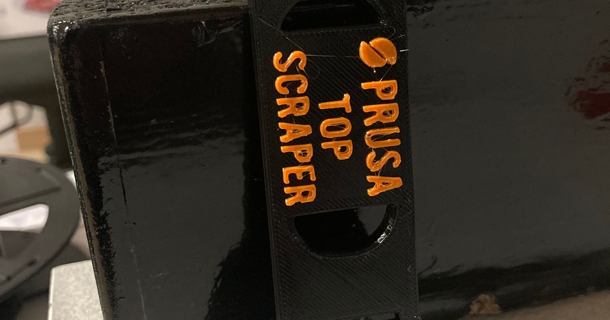 Prusa scraper by DT3-PROJECT | Download free STL model | Printables.com