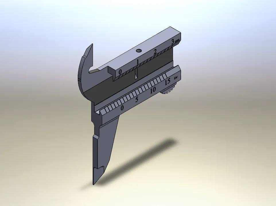 Caliper by Okan Kalaycı | Download free STL model | Printables.com