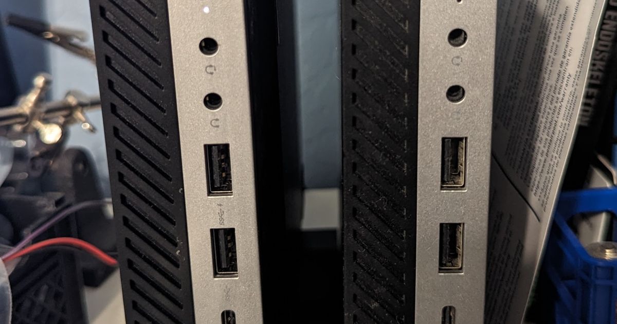 HP EliteDesk Mini G3/4/5/6 Dual Vertical Stand by ntalekt | Download ...