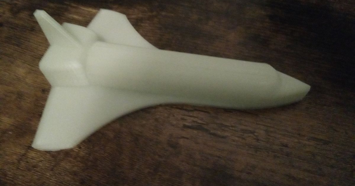 Space shuttle orbiter by Trenton.bec | Download free STL model ...