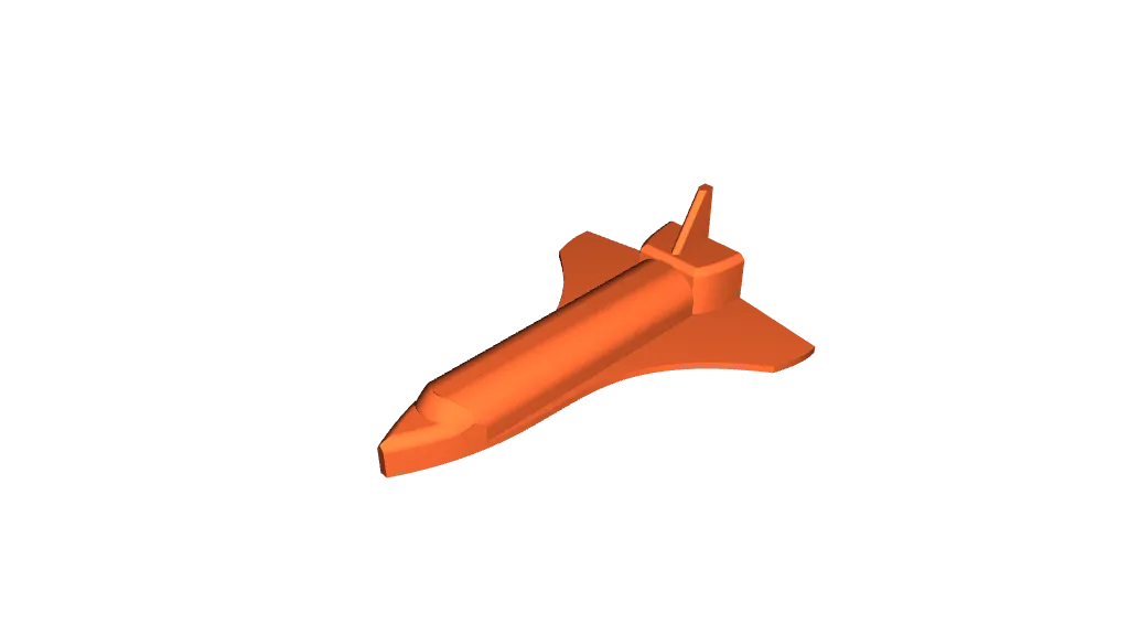 Space shuttle orbiter by Trenton.bec | Download free STL model ...