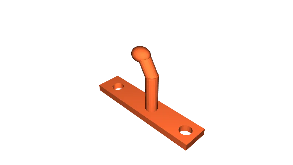 Hat Hanger by vic_awesome | Download free STL model | Printables.com