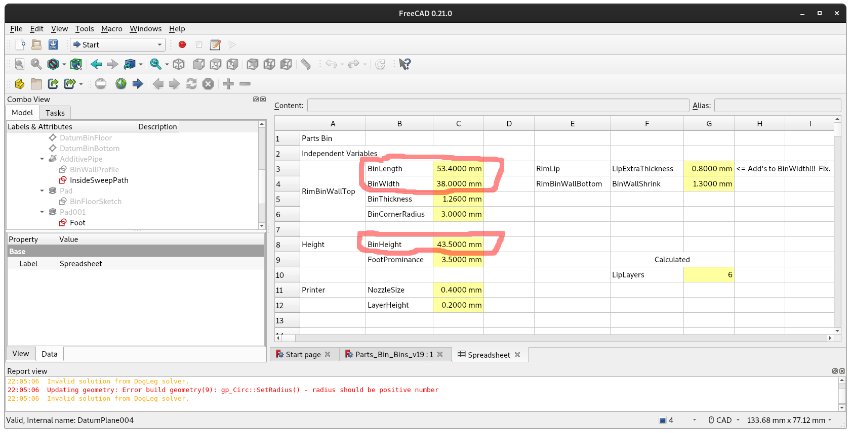 Parametric Parts Bins by JosiahLuscher | Download free STL model ...