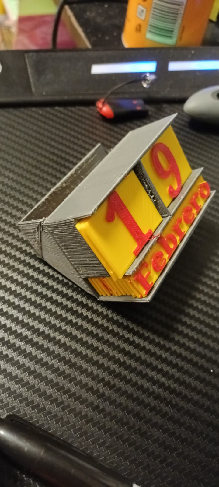 Calendario by Ender 7 | Download free STL model | Printables.com