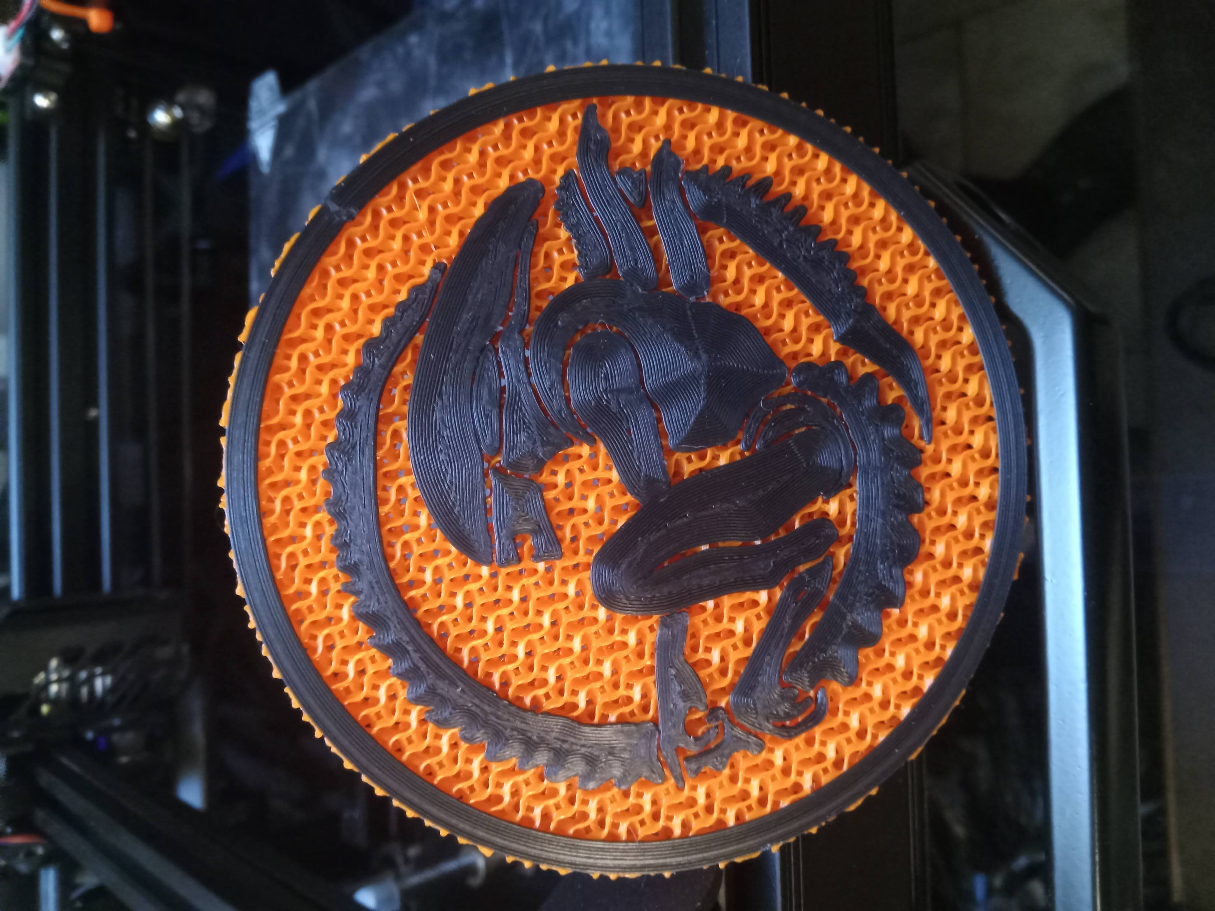 Alien Coaster (Xenomorph) by Radford | Download free STL model ...