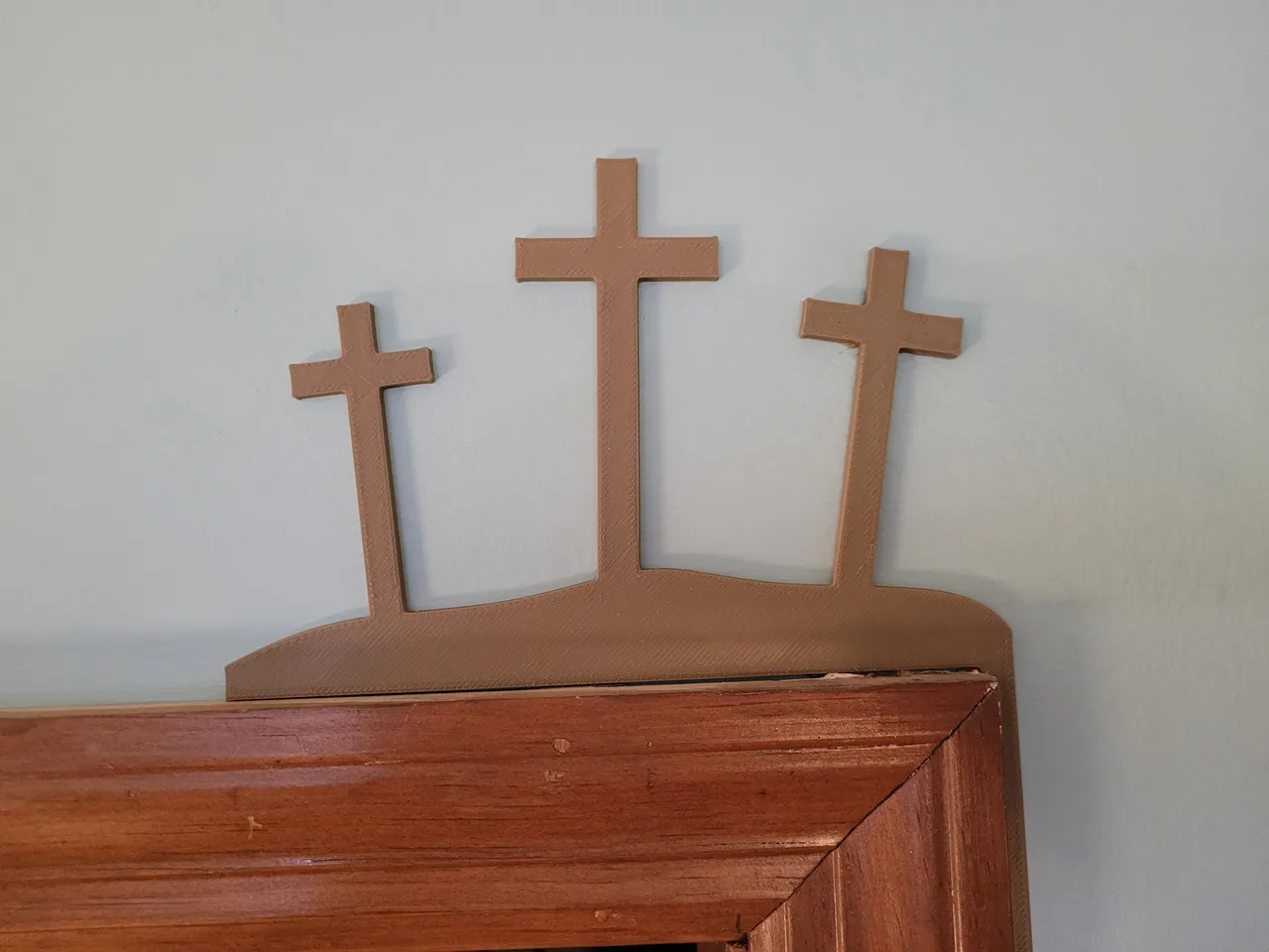 Door Topper - Golgotha by grizzie17 | Download free STL model ...