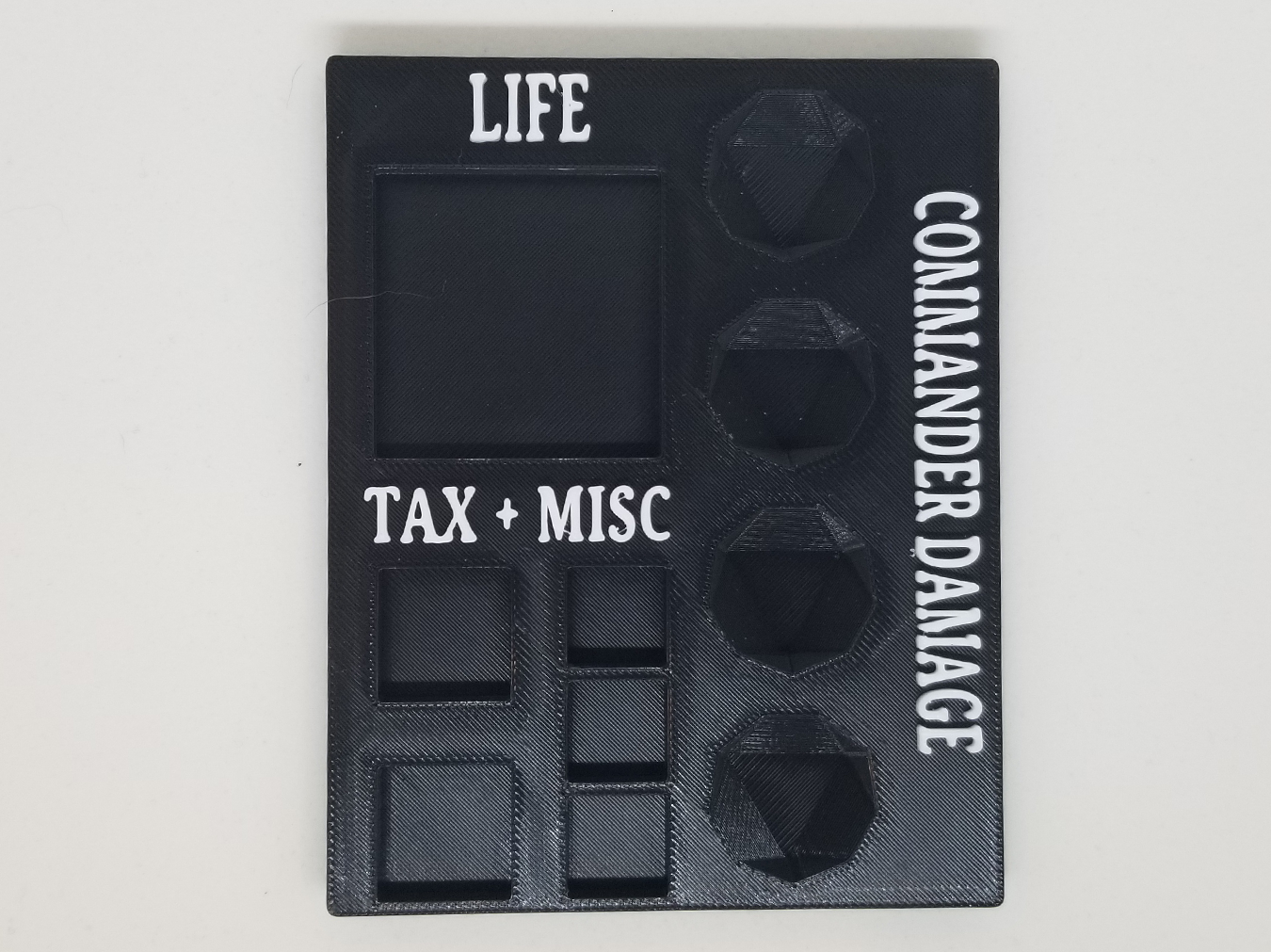 MTG Commander / EDH Tray - Compact by TheMakerSphere | Download free ...