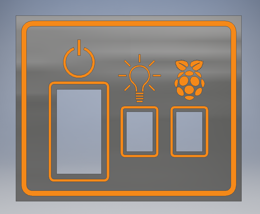 RaspberryPi, Light, Printer Switch Panel by whatmojm | Download free ...