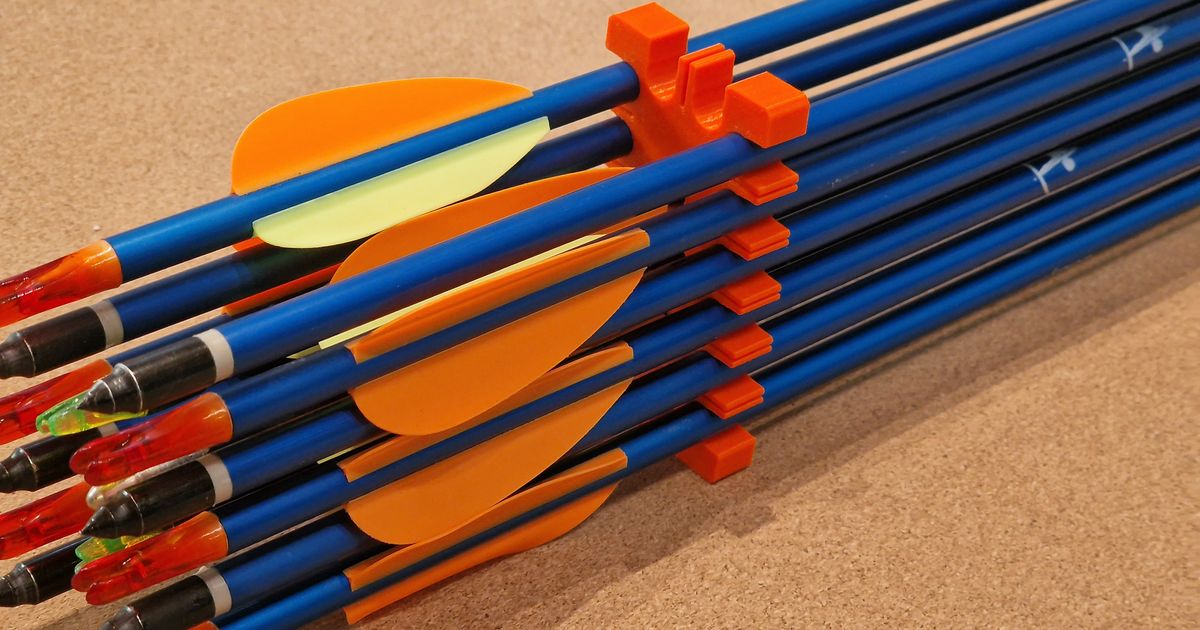 Arrow holder for 19 arrows for archery by Christian Brandstätter ...