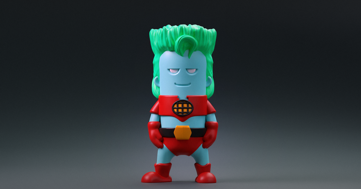 Mini Captain Planet by Wekster | Printables Store