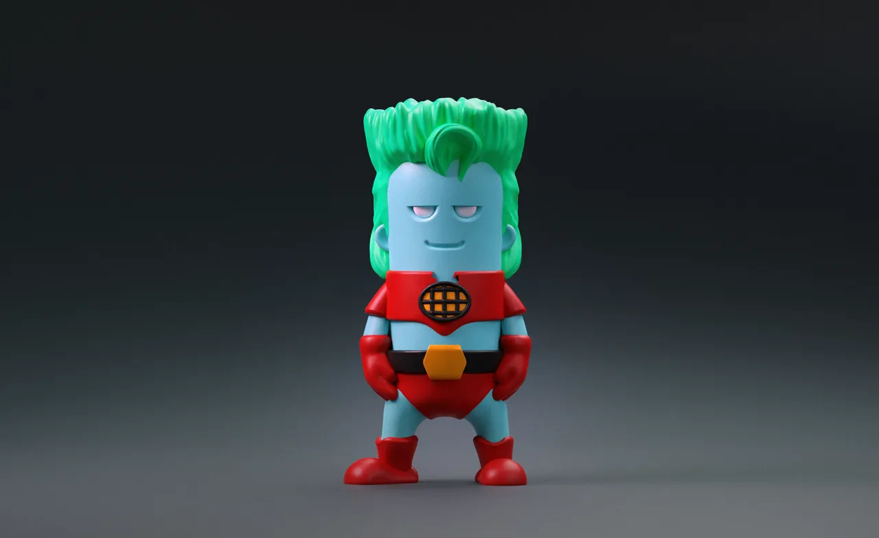 Mini Captain Planet by Wekster | Download free STL model | Printables.com
