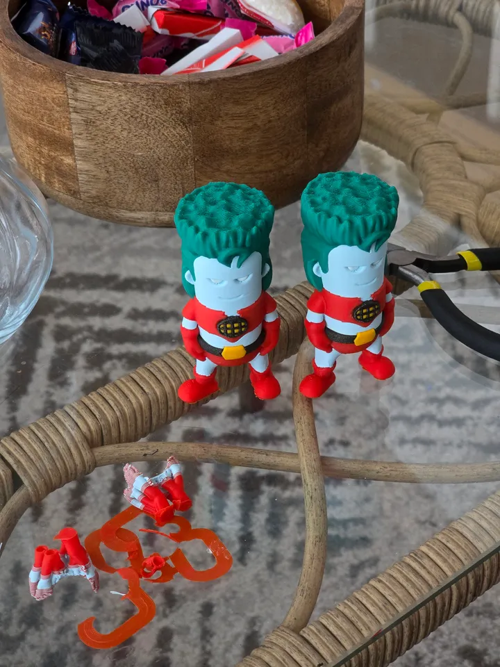 Mini Captain Planet by Wekster | Download free STL model | Printables.com