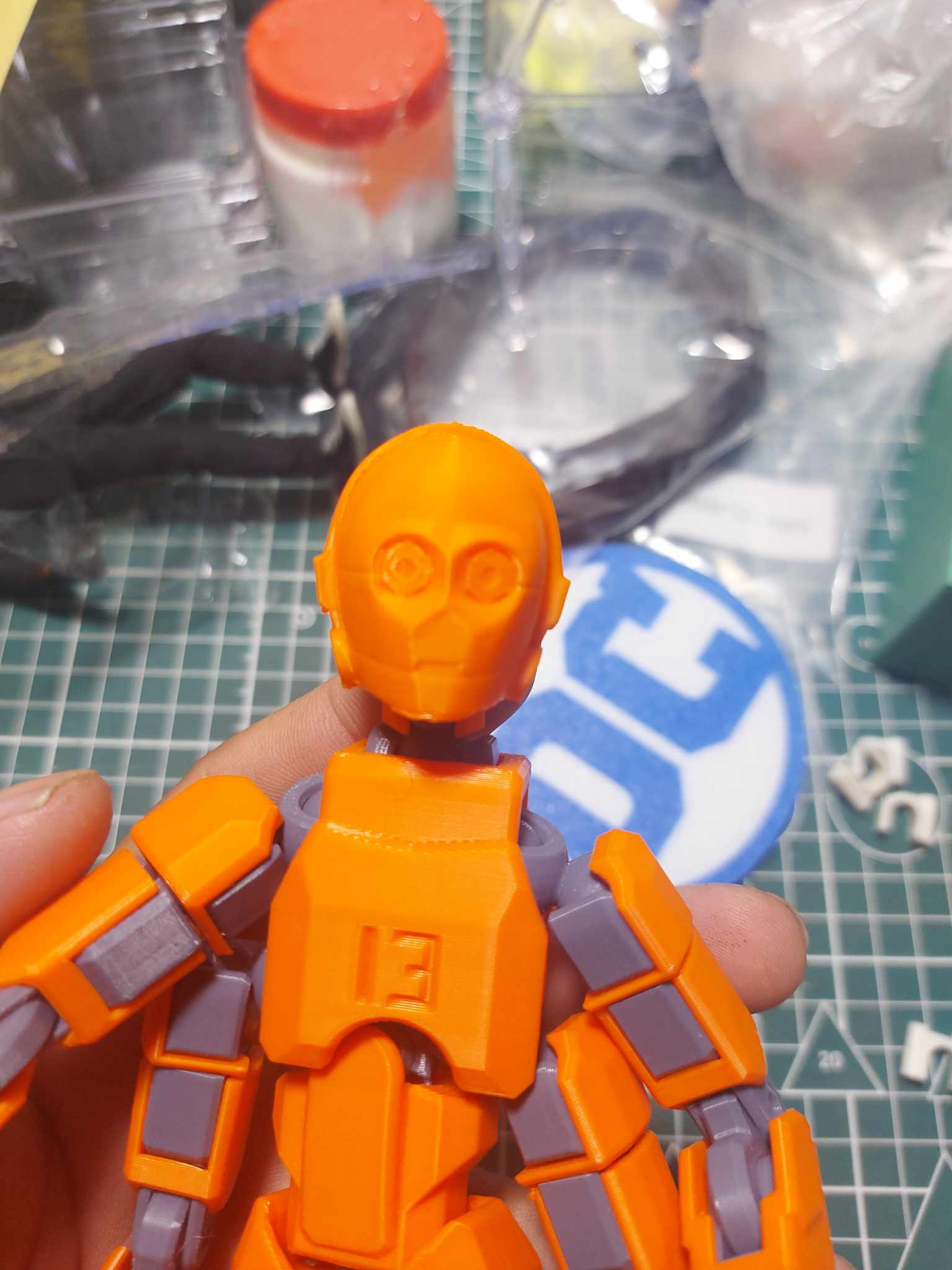 Dummy 13 - C3PO head by dummy13FANBOY | Download free STL model ...