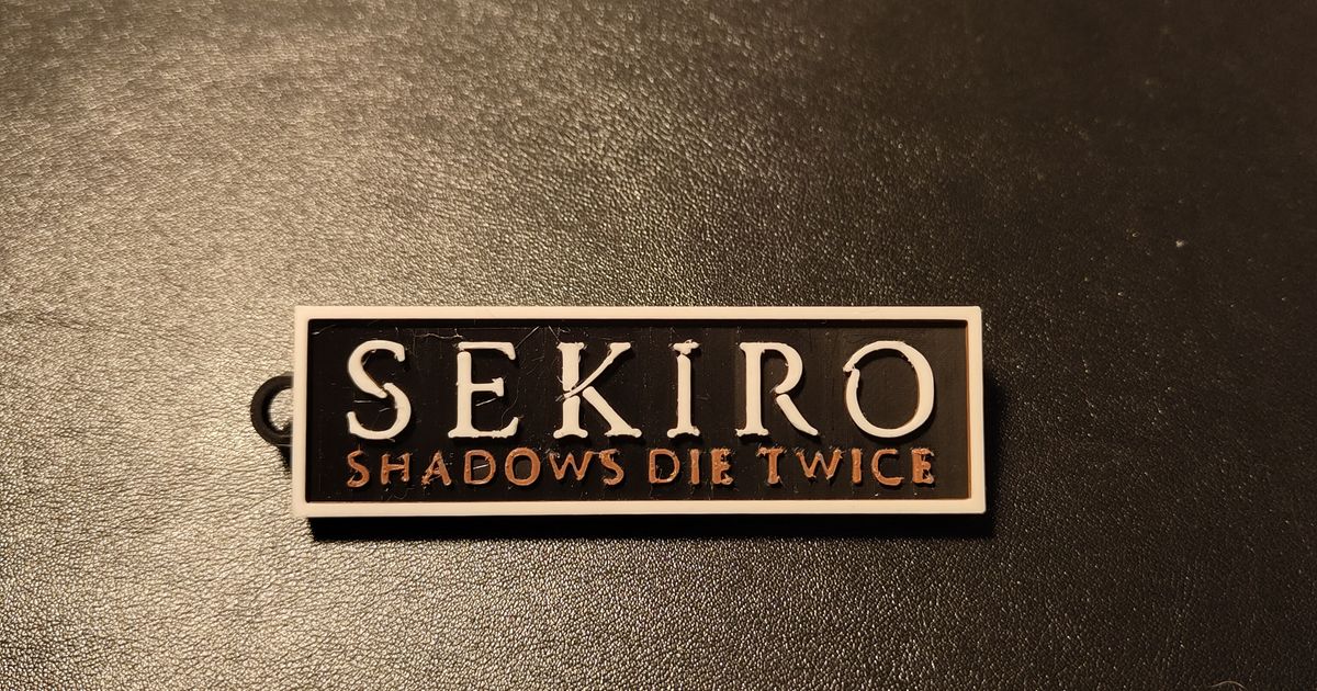 Sekiro Key Ring by Diego Valledor | Download free STL model ...