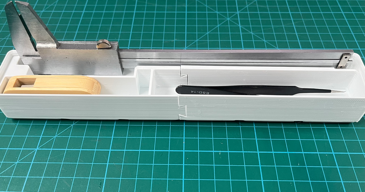 Gridfinity Caliper Holder - another shelf by mate0+ | Download free STL ...