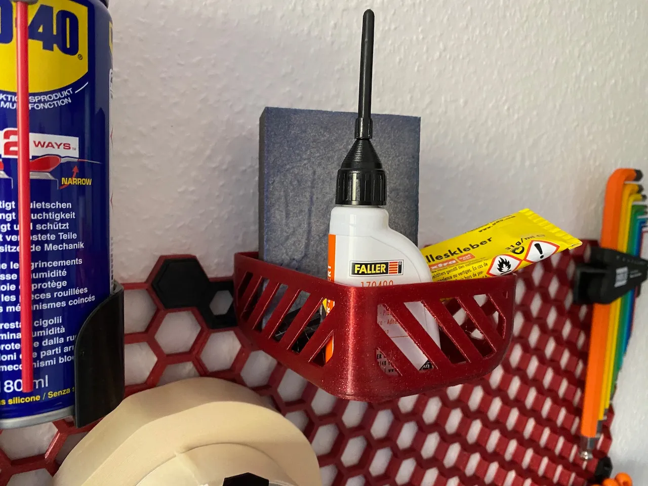 Medium size box for honeycomb storage wall system (HSW) by Robin ...