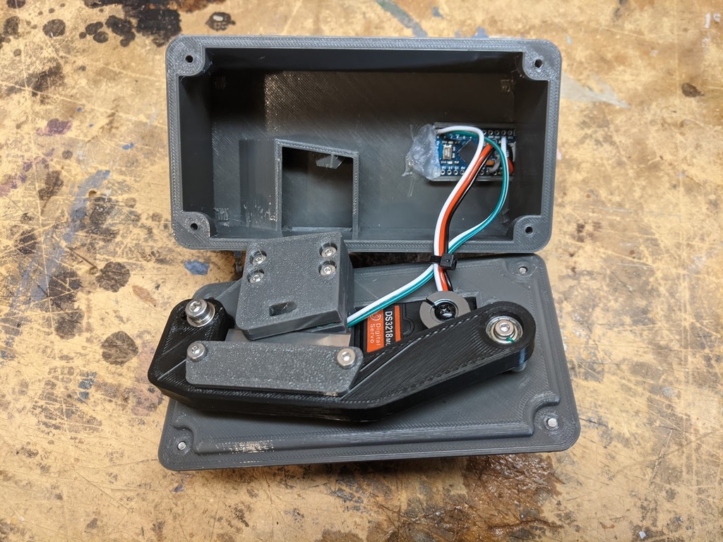 Filament Cutter / Snipper End Cut (arduino/servo powered) by jurassic73 ...