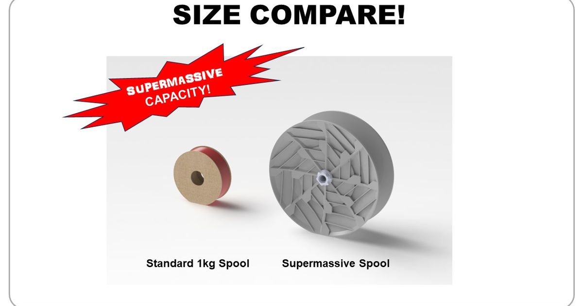 Supermassive Spool by Aron Shroll | Download free STL model ...