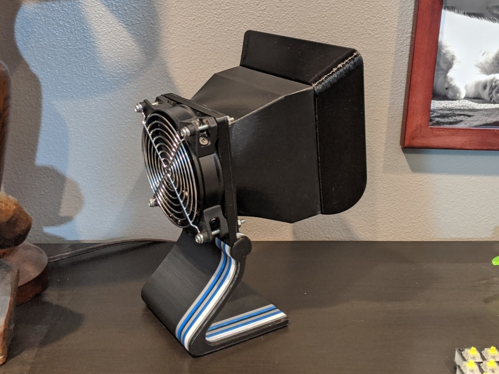 Fume Extractor Shroud / LED Mount by jurassic73 | Download free STL ...