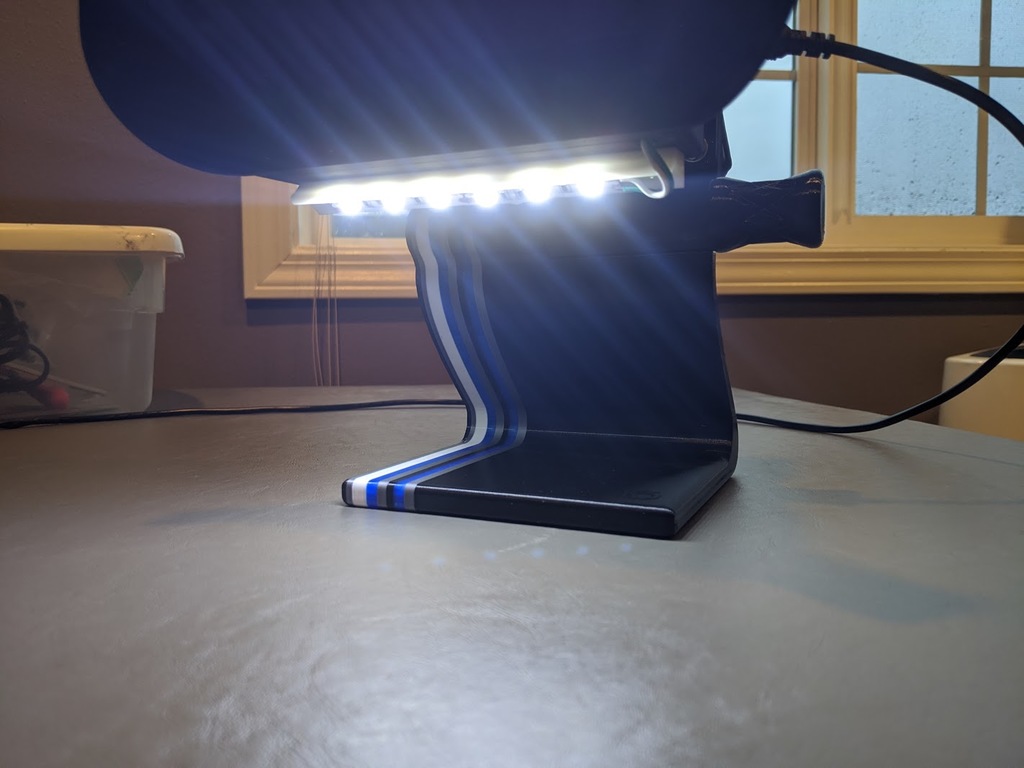 Fume Extractor Shroud / LED Mount by jurassic73 | Download free STL ...