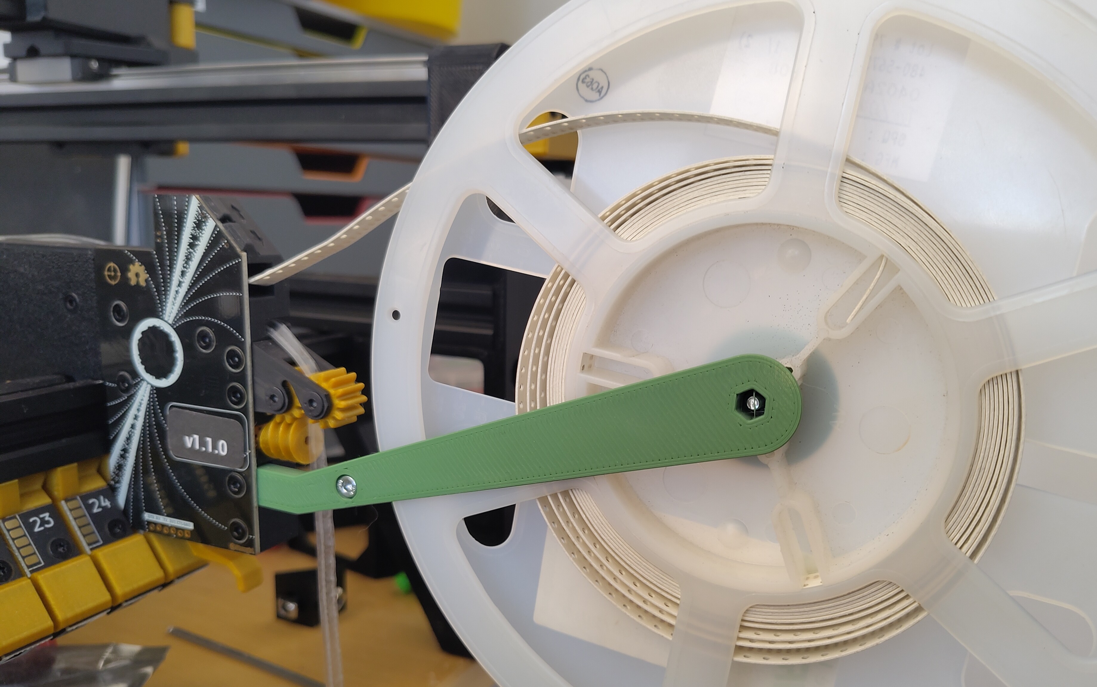 LumenPNP 8mm feeder alternate spool mount by hvraven | Download free ...
