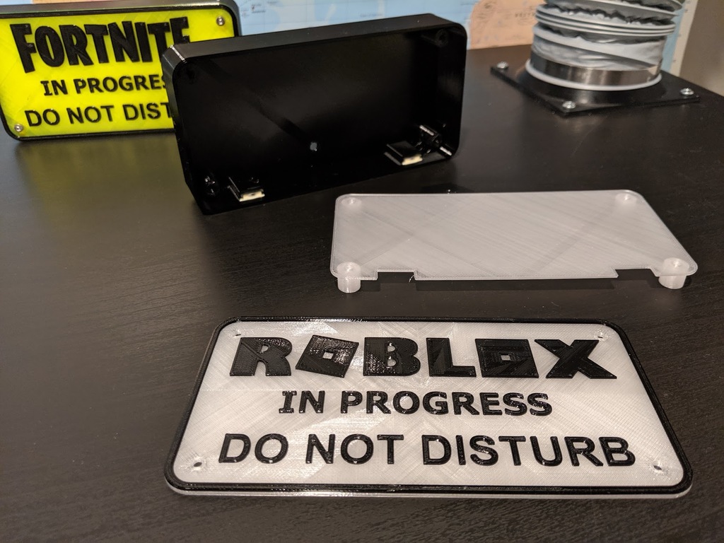 Roblox / Fortnite Light Sign by jurassic73 | Download free STL model ...