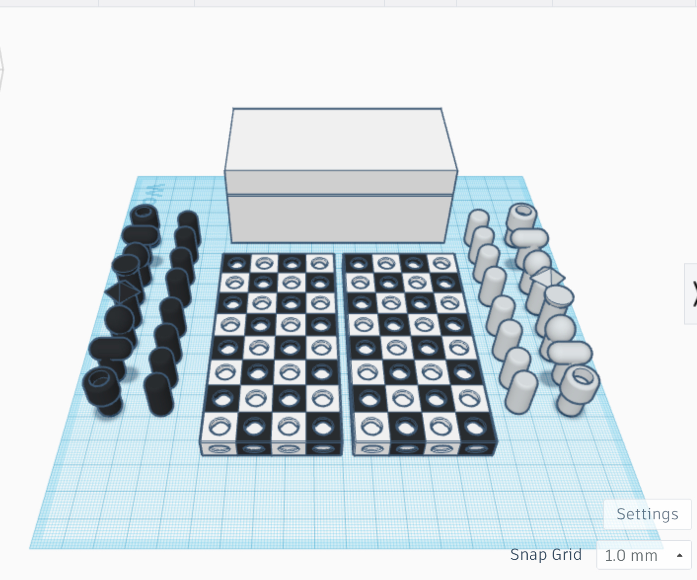 Chess Set Mini by Warmaker | Download free STL model | Printables.com
