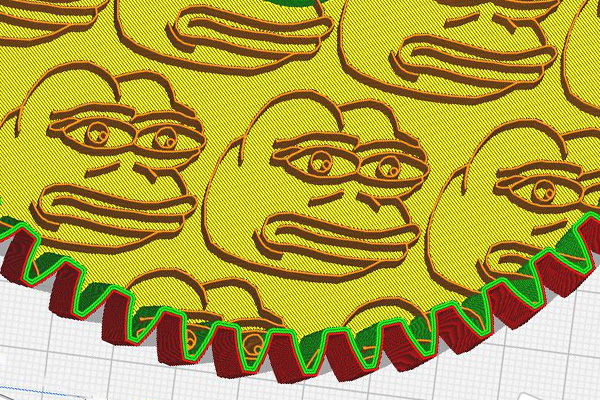 Pepe Infill pattern for Cura by Tesibius | Download free STL model ...