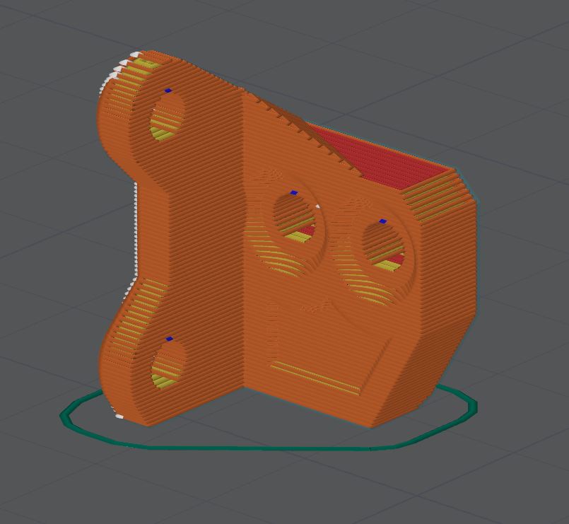 EVA 2.4 Cr-touch Mount by Slake1 | Download free STL model | Printables.com