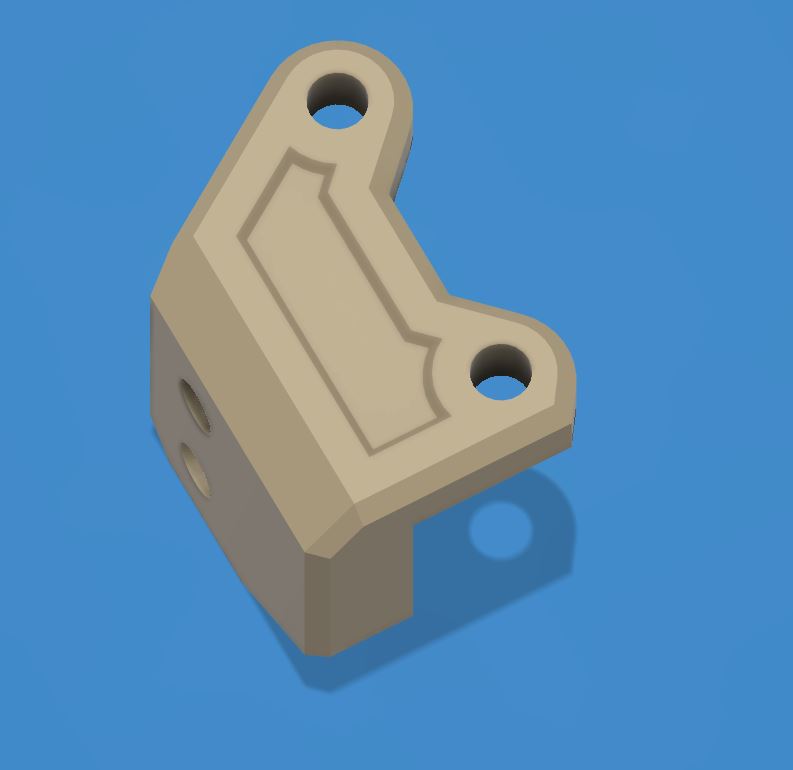 EVA 2.4 Cr-touch Mount by Slake1 | Download free STL model | Printables.com
