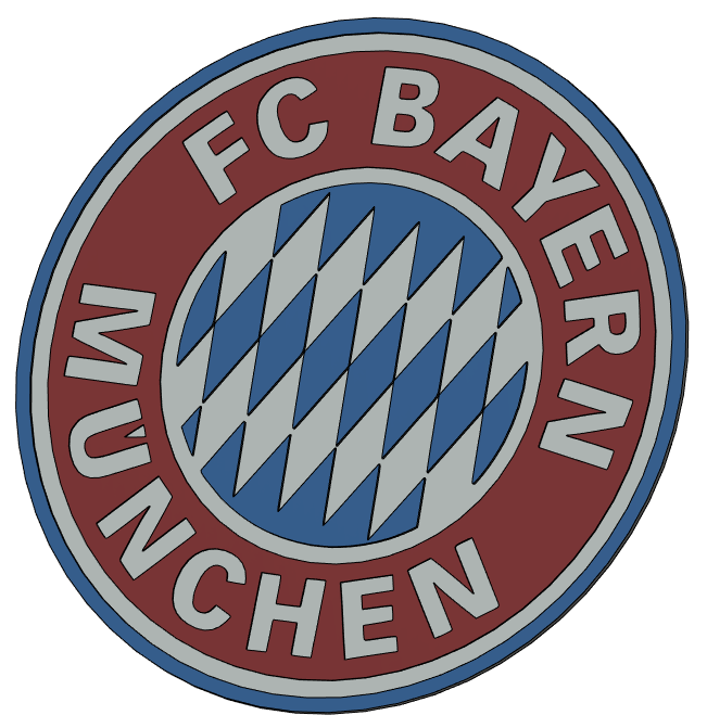 FCB Bayern München Wappen by Nusel | Download free STL model ...