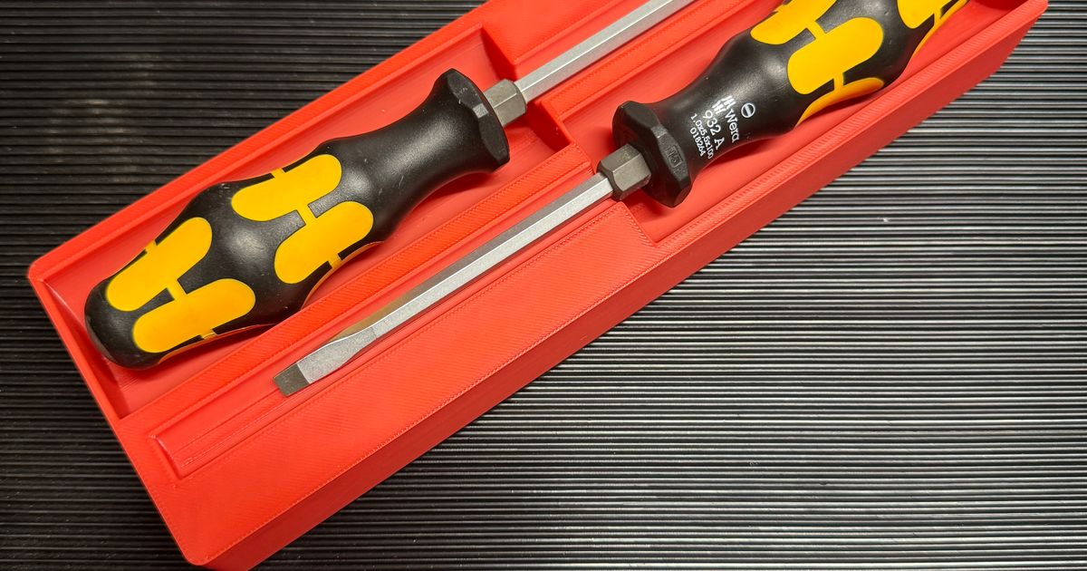 Gridfinity Screwdriverholder by Another Alex | Download free STL model ...