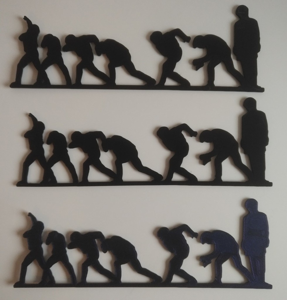 BTS Fake Love Silhouette by Knox | Download free STL model | Printables.com