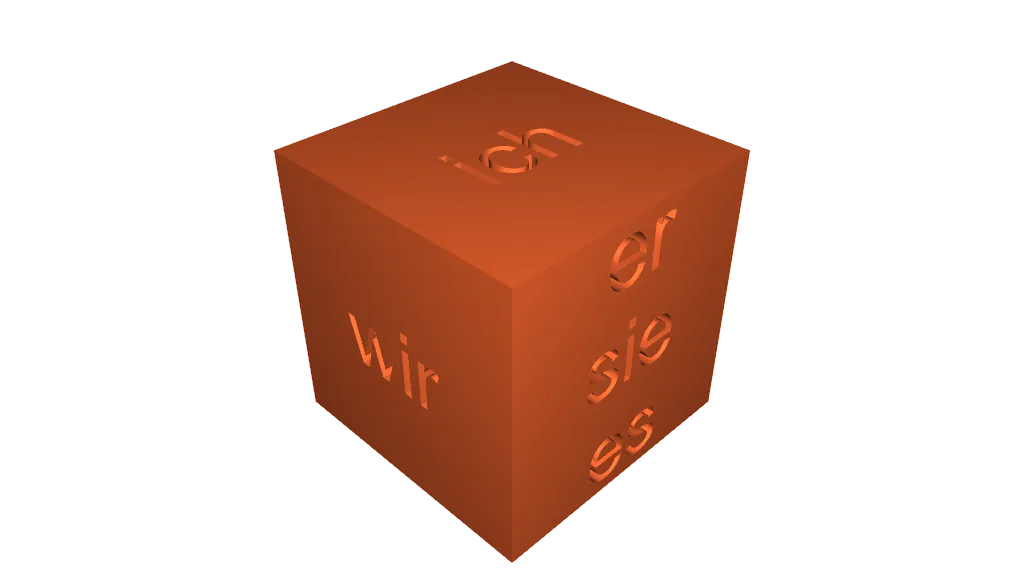 Dice for Personal Pronouns in German Grammar by Lucky_Luke_ | Download ...