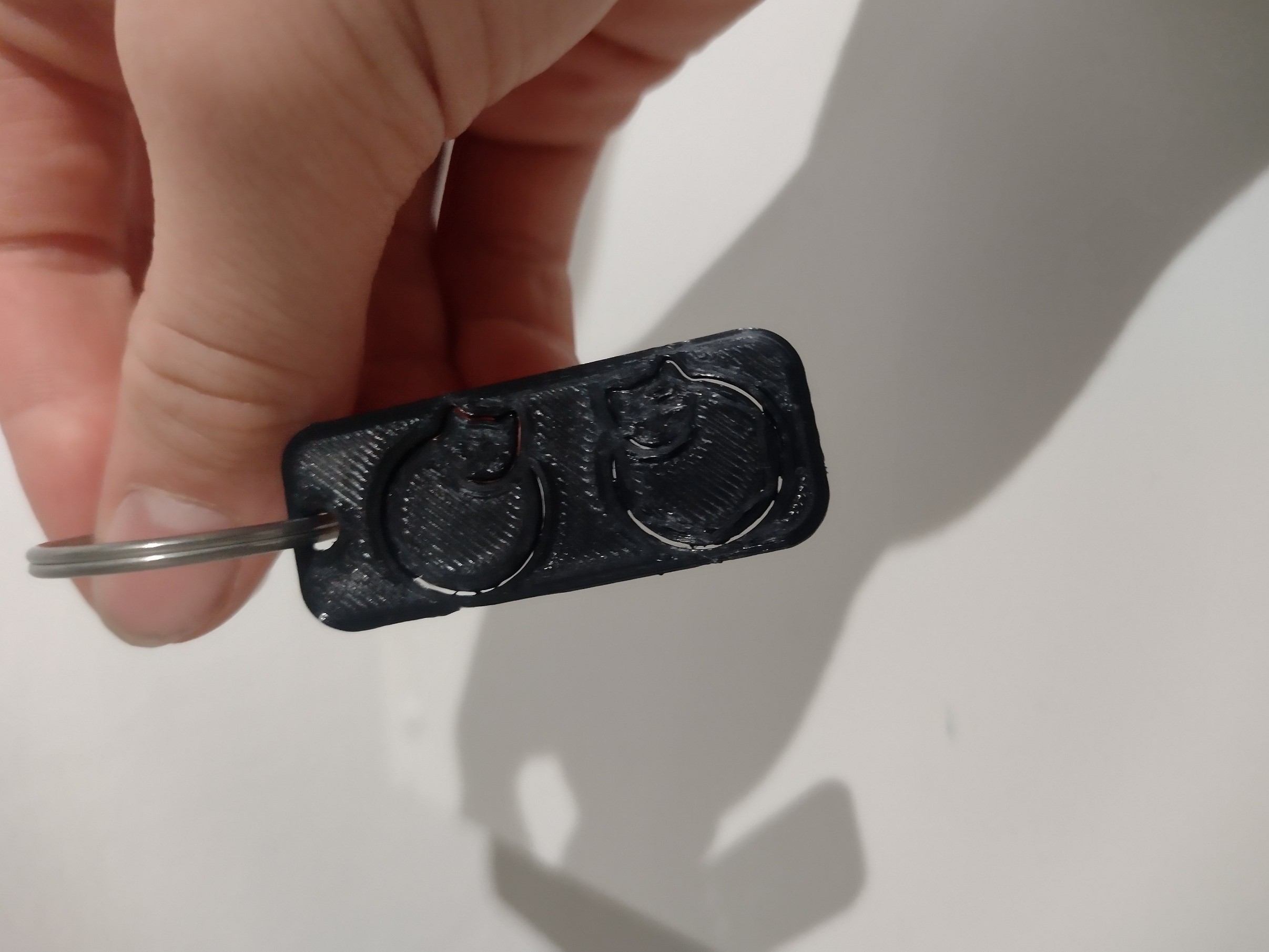 Cats keyring by Capspam3D | Download free STL model | Printables.com