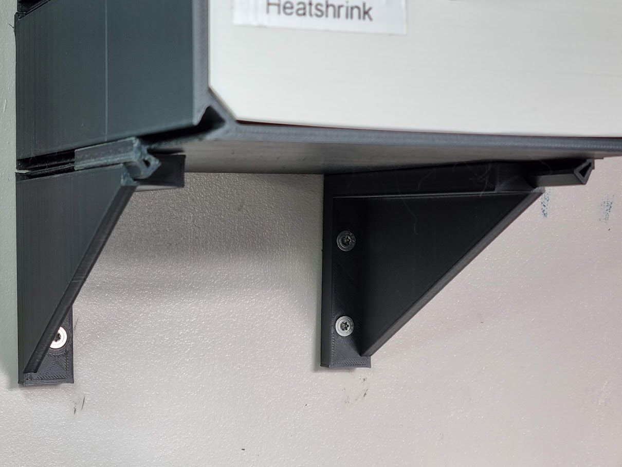 Wall brackets for Modular Gridfinity Drawers by bobstay | Download free ...