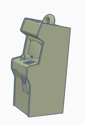 arcade key ring by Asier Fernández | Download free STL model ...