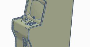 arcade key ring by Asier Fernández | Download free STL model ...