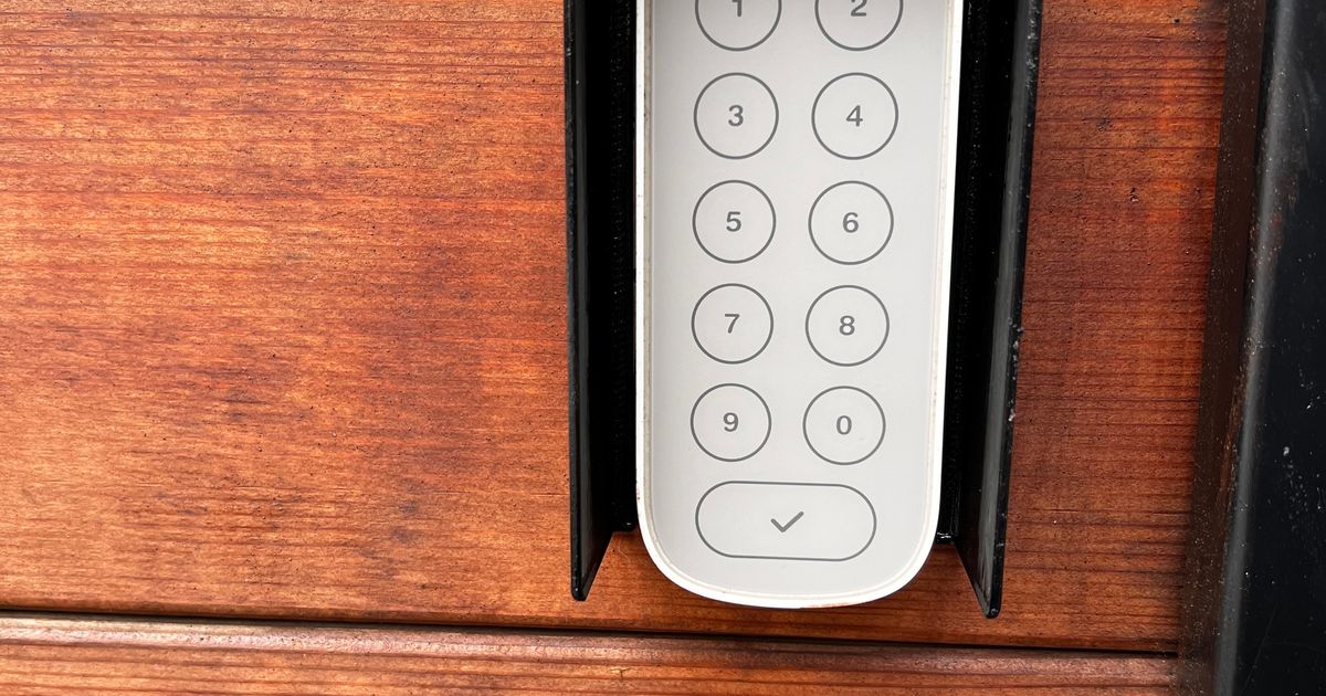 Level Lock Key Pad Privacy Cover, used with double stick tape to adhere ...