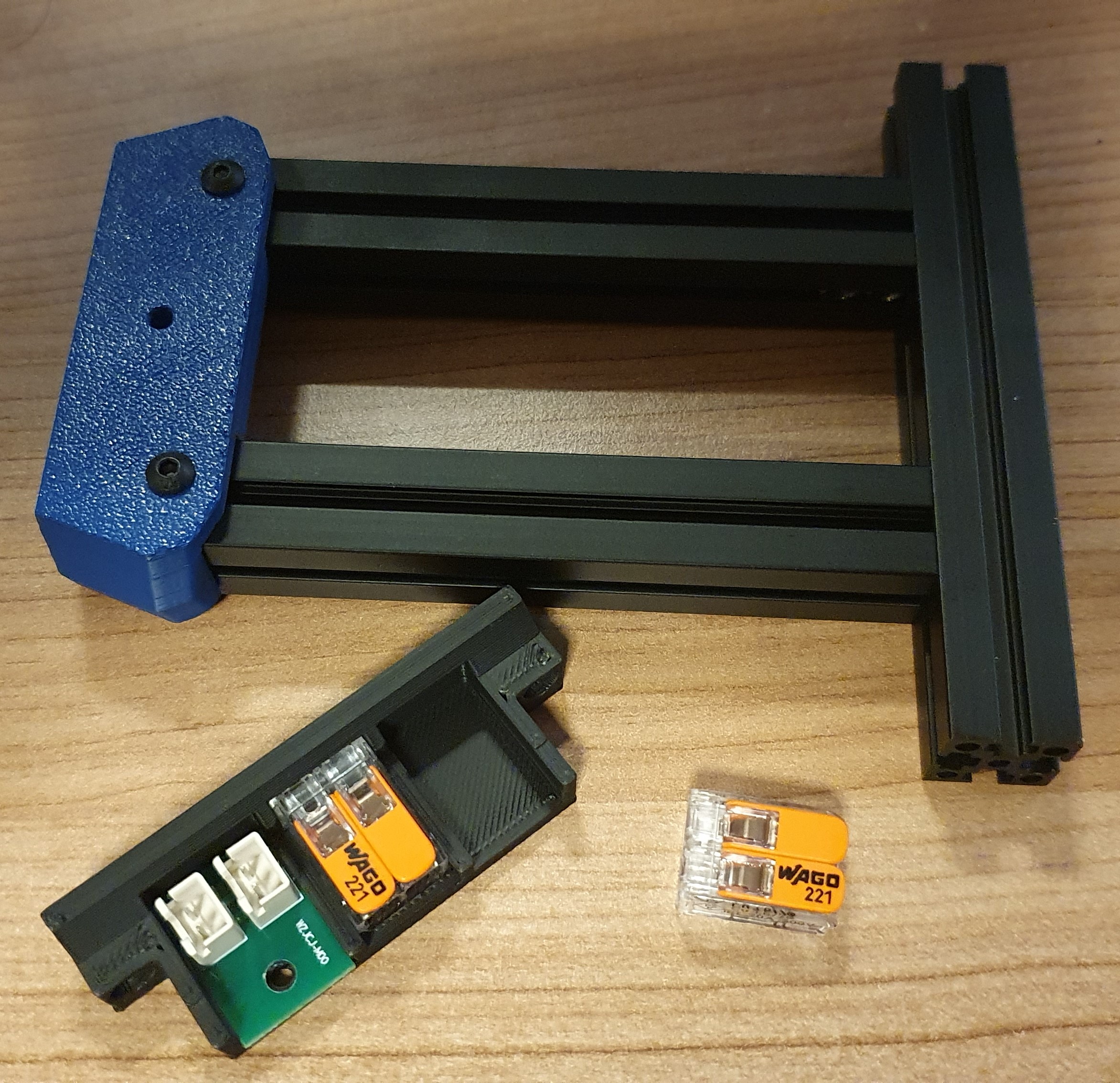 Wago Holder for Voron0 bed by Dennis | Download free STL model ...