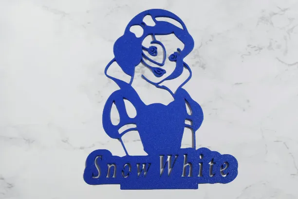 2D Snow White by V3Dprint | Download free STL model | Printables.com