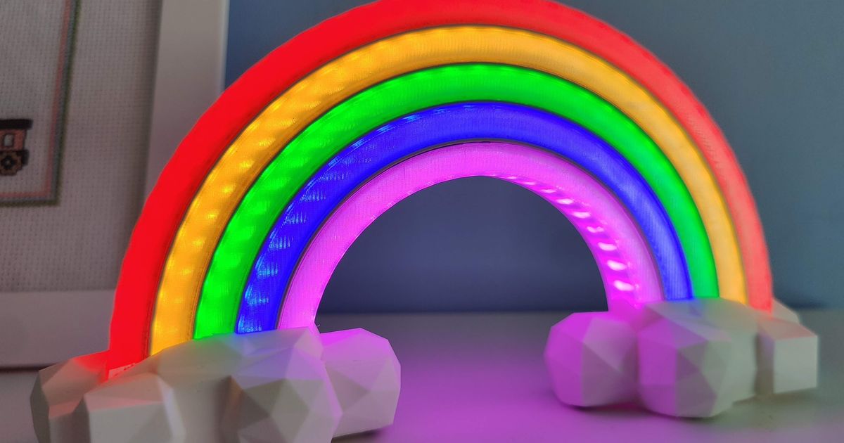 Rainbow Light by christofferrap | Download free STL model | Printables.com