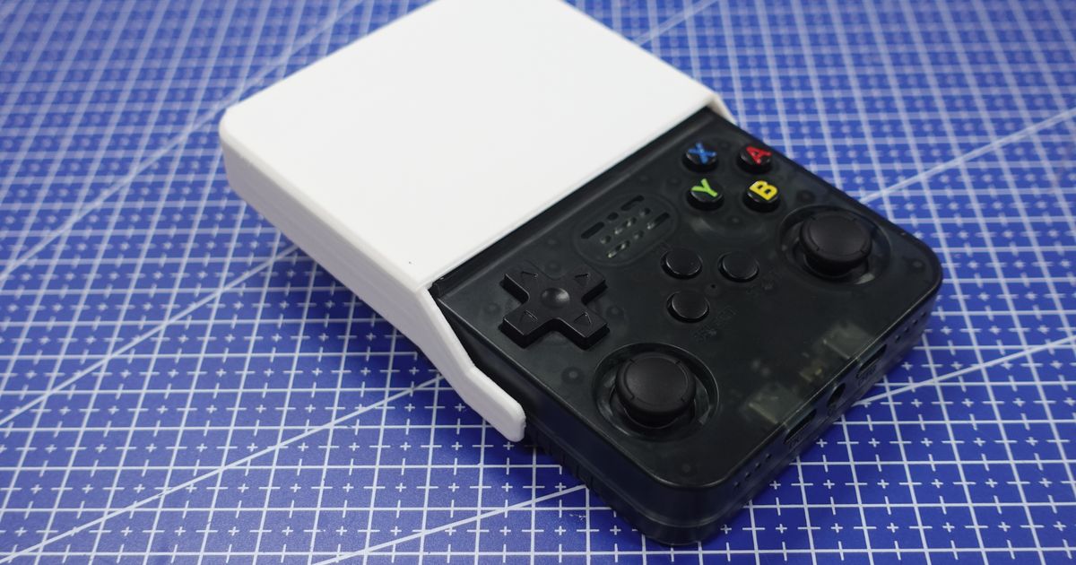 R36S Screen Protector / Flip Cover by dildesigns | Download free STL ...