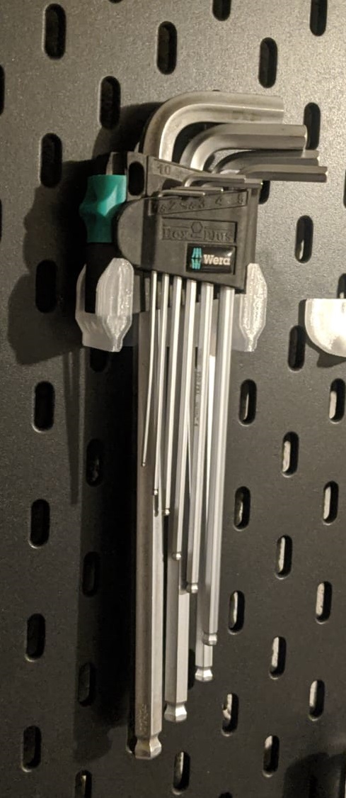 Wera Allen Key Holder - for SKADIS by thefuckwhatever | Download free STL model | Printables.com