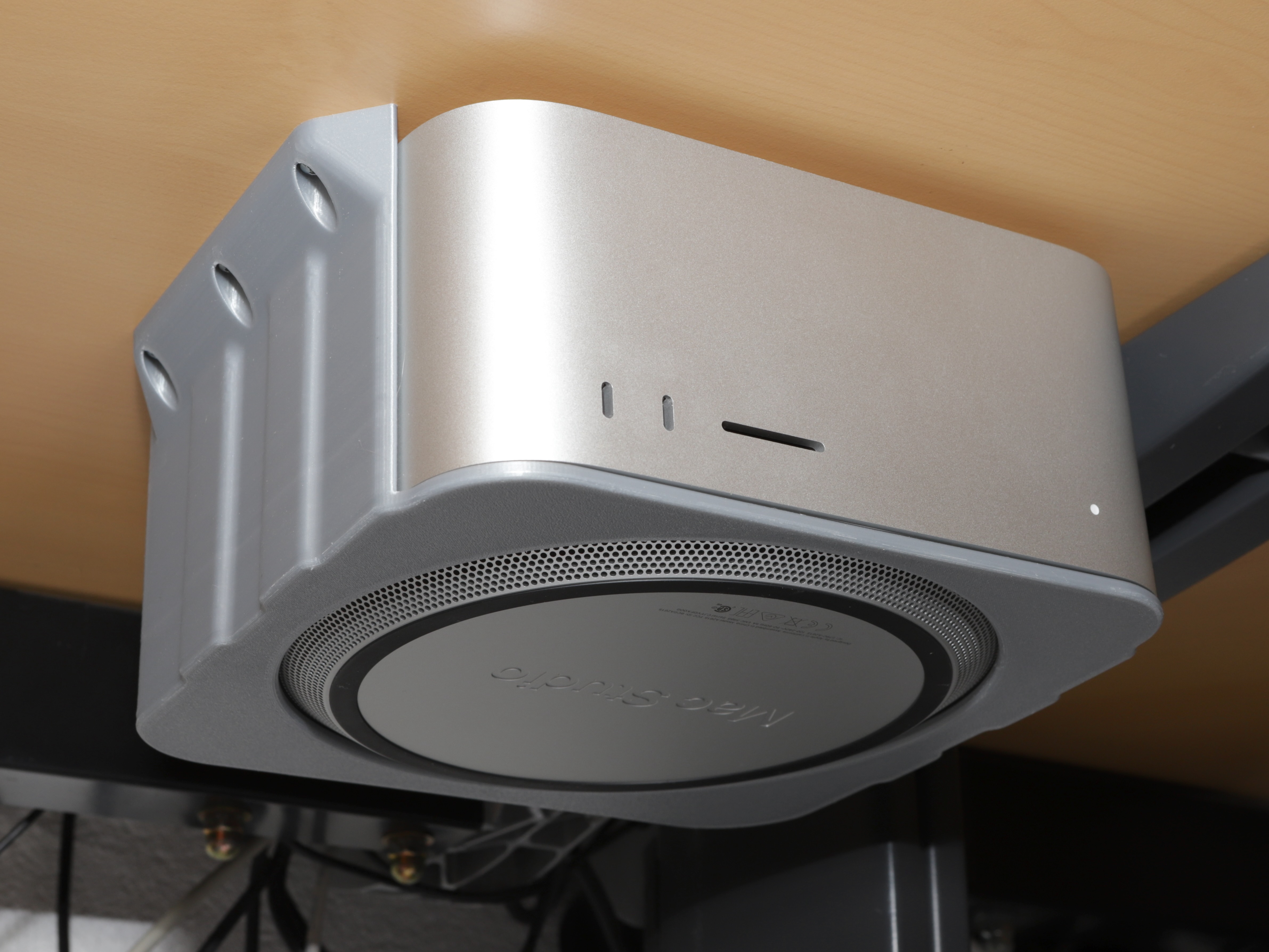 Mac Studio Under Desk Mount by Whity | Download free STL model ...