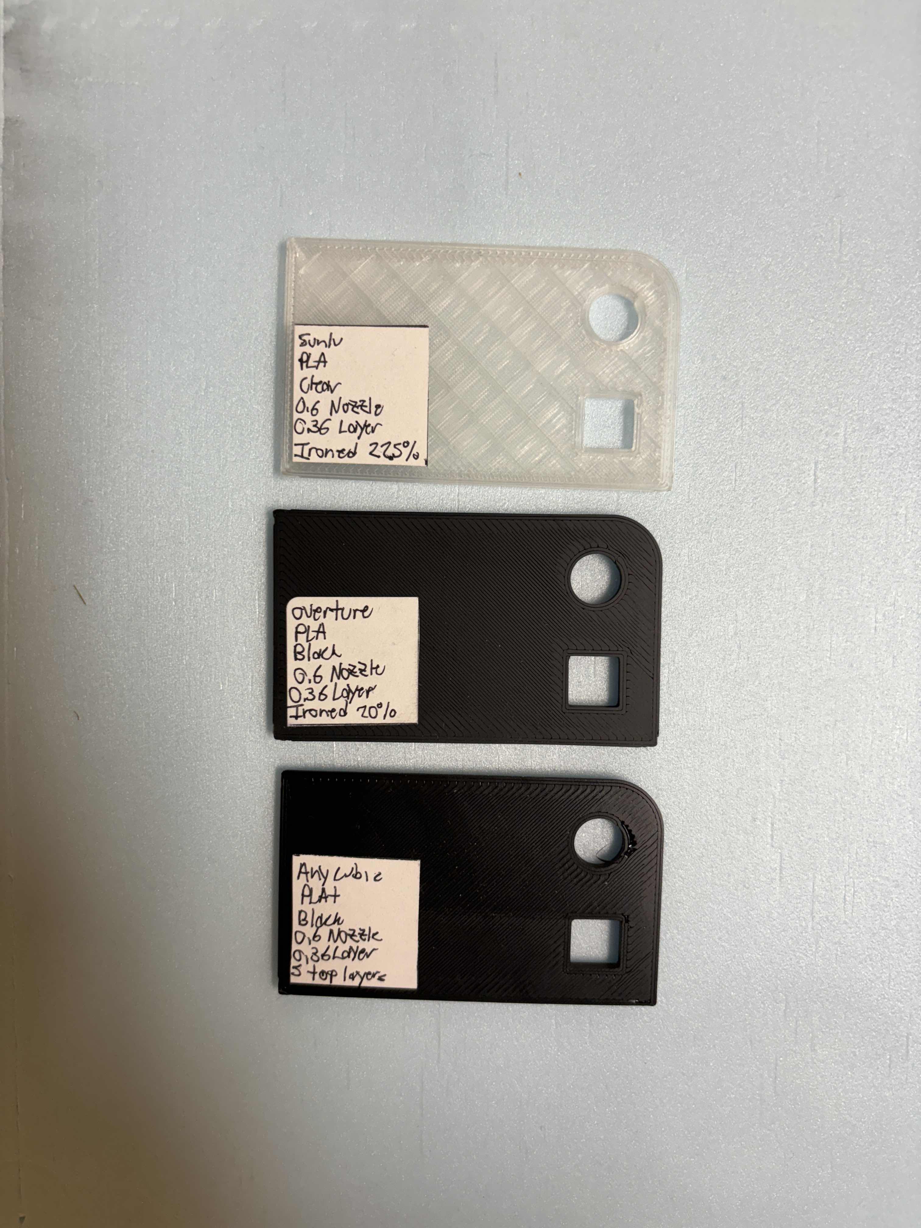 Filament Testing Swatch by Drew Parker | Download free STL model ...