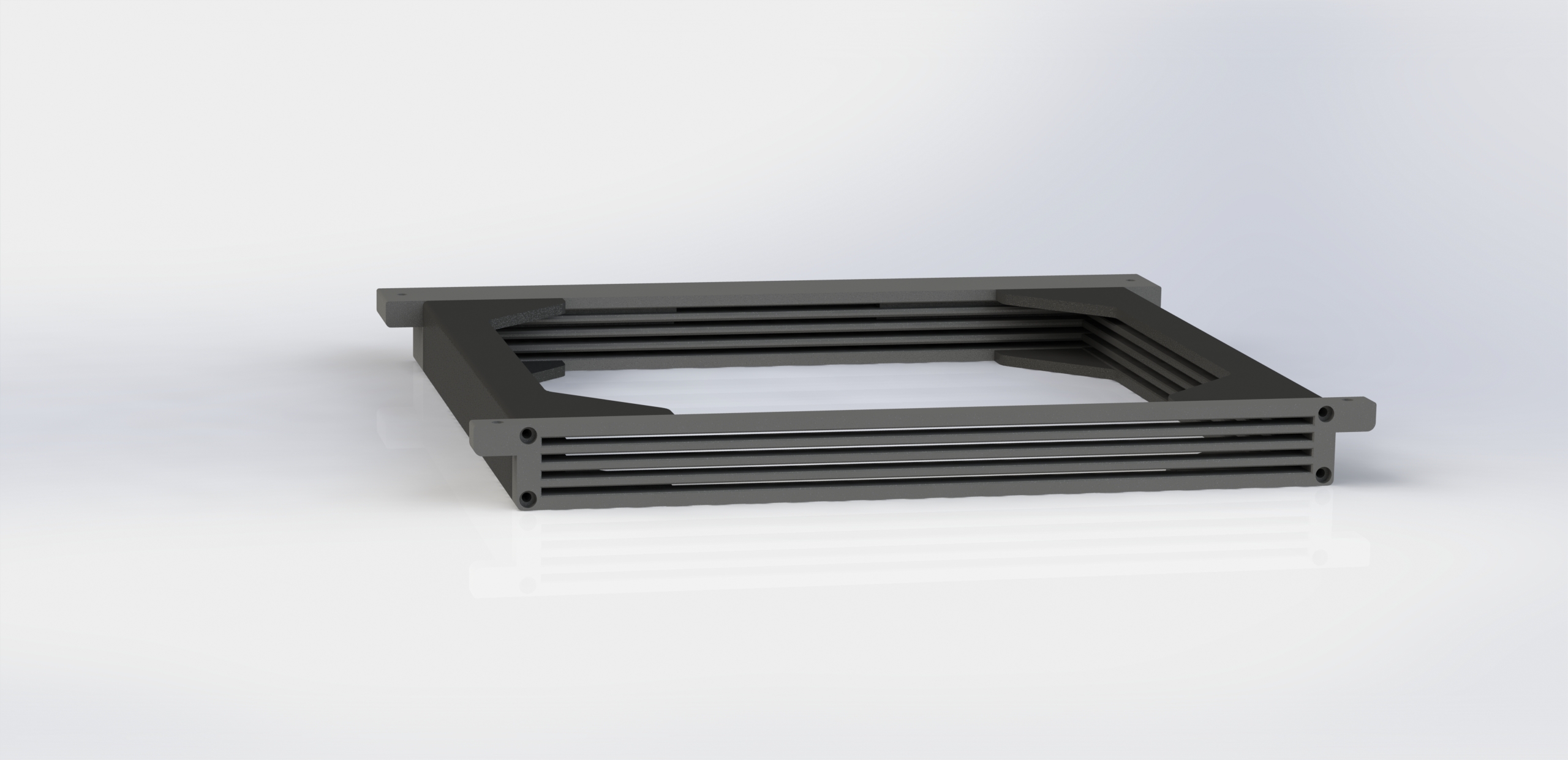 Bambu Build Plate Caddy - Under Table Mount by Atu | Download free STL ...