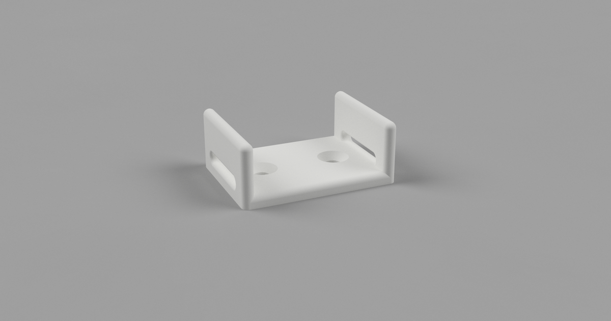 Wall-Mount Velcro Cable Manager by NotYourIngenue | Download free STL ...