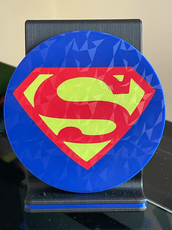 Coaster superman by Ivan_Creation_3D | Download free STL model ...